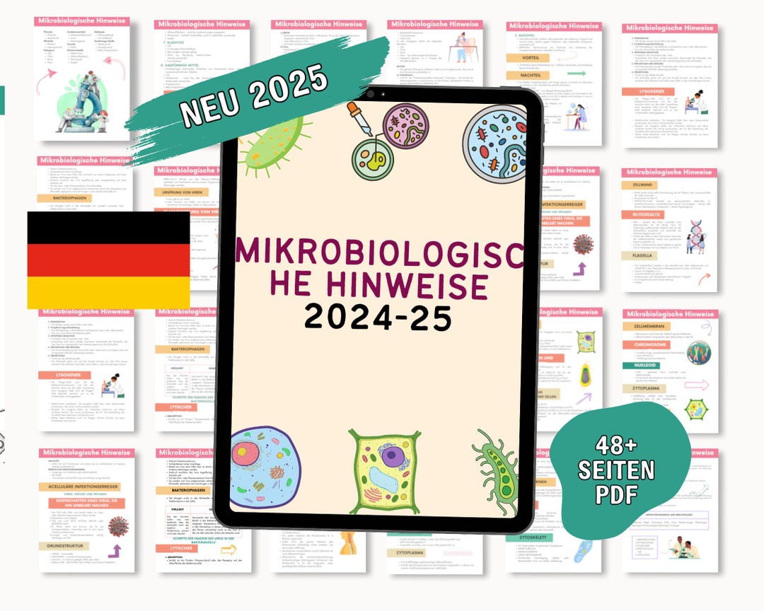 Complete Microbiology Masterclass Cheat Sheet Notes Perfect for Medical ...