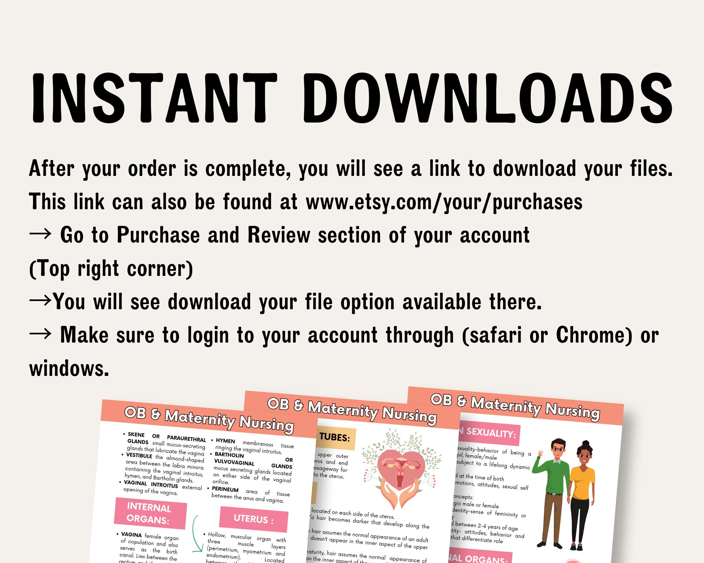 OB & Maternity Study Guide, Nursing Student Study Guide, Labor and ...