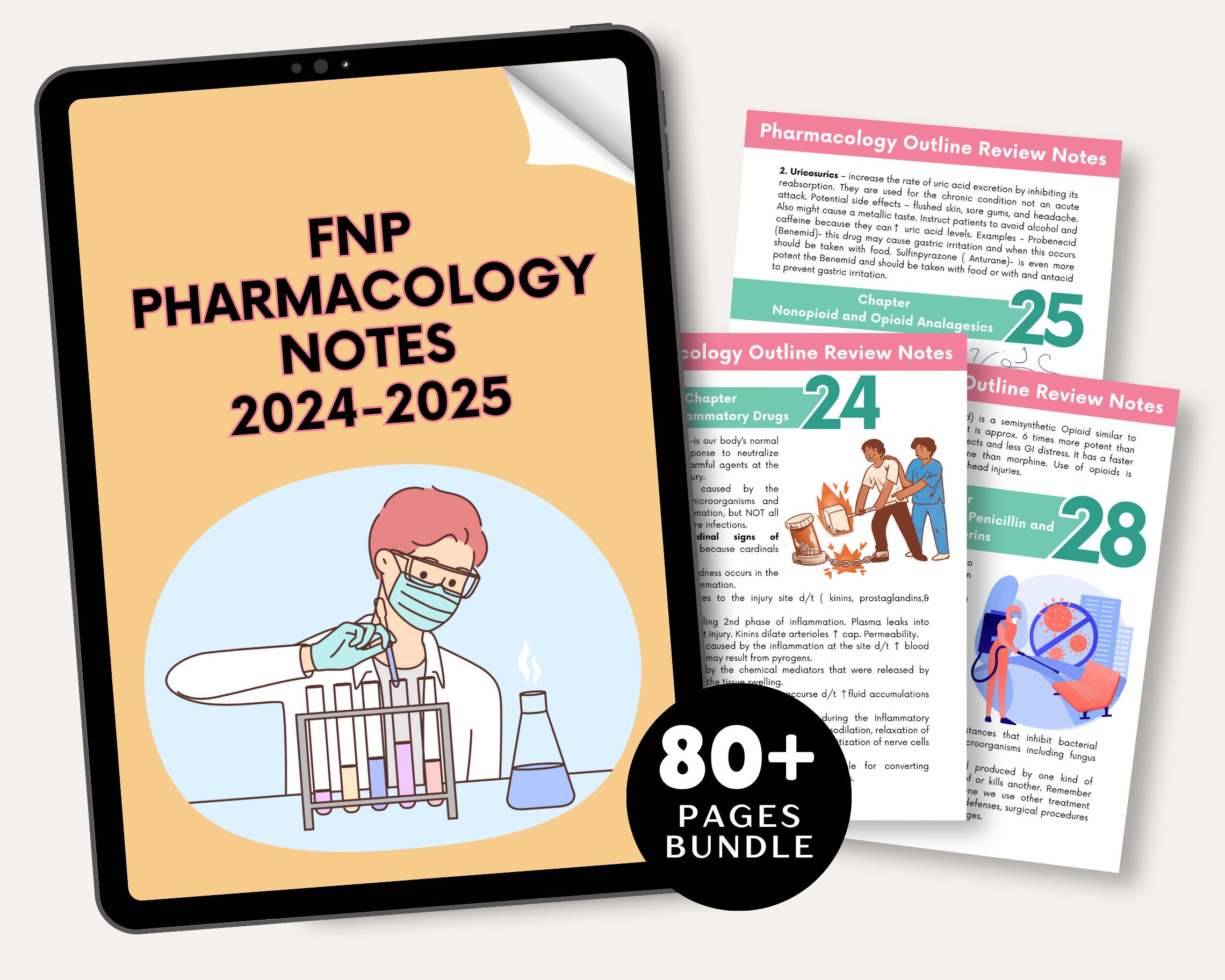 FNP Pharmacology Review Study Guide 2024 for Family Nurse Practitioner ...
