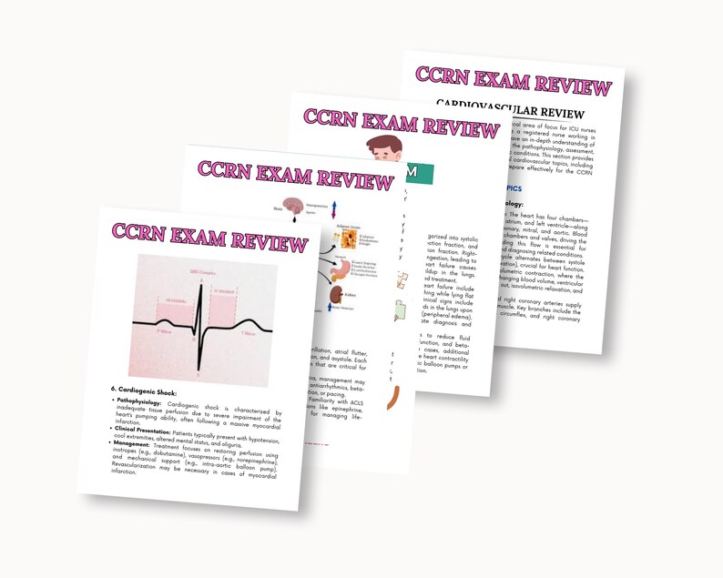 CCRN Exam Review: Study Guide & Cram Sheet, 2026 New (PDF) - Etsy