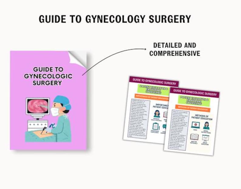 Gynecologic Surgery Guide - Nursing Study Workbook - 2025 Edition ...