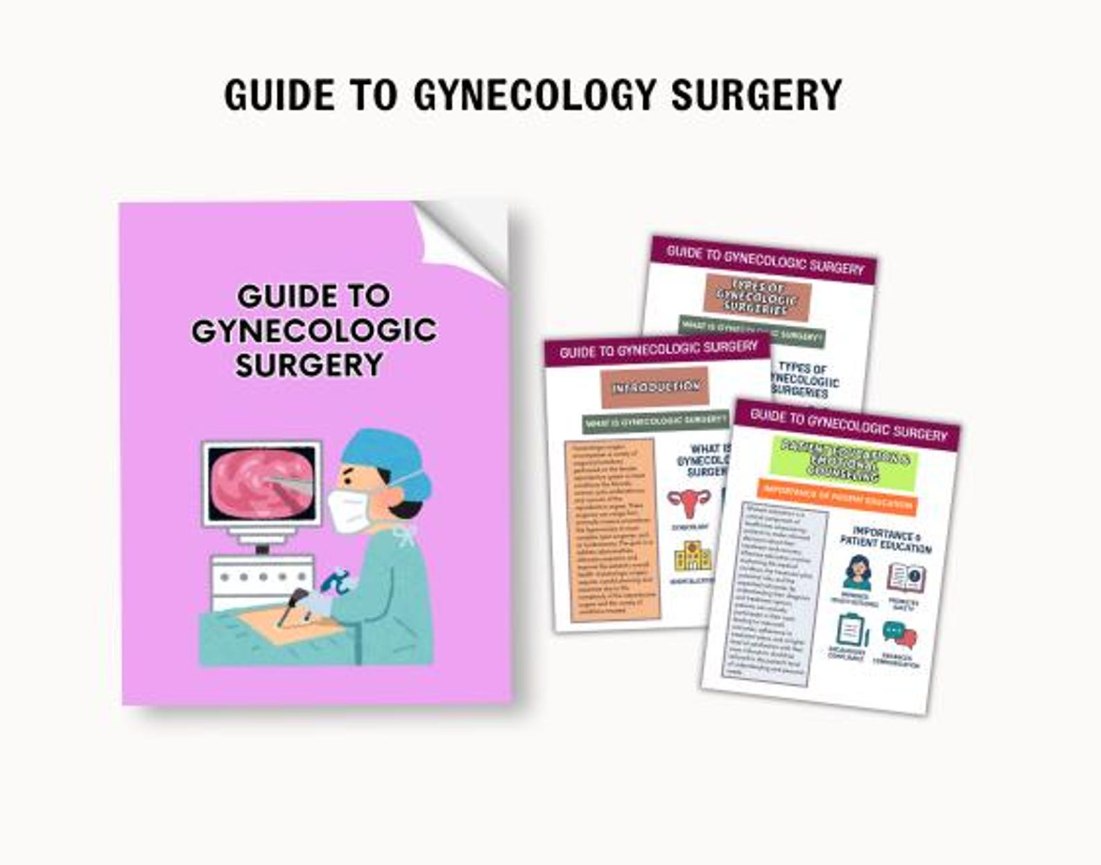 Gynecologic Surgery Guide - Nursing Study Workbook - 2025 Edition ...