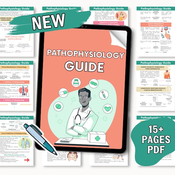 Pathophysiology Guide - Etsy