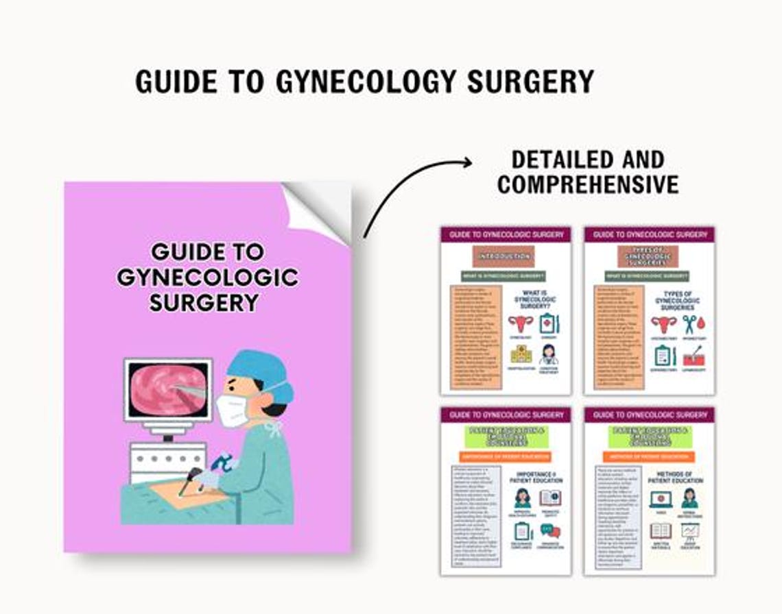 Gynecologic Surgery Guide - Nursing Study Workbook - 2025 Edition ...
