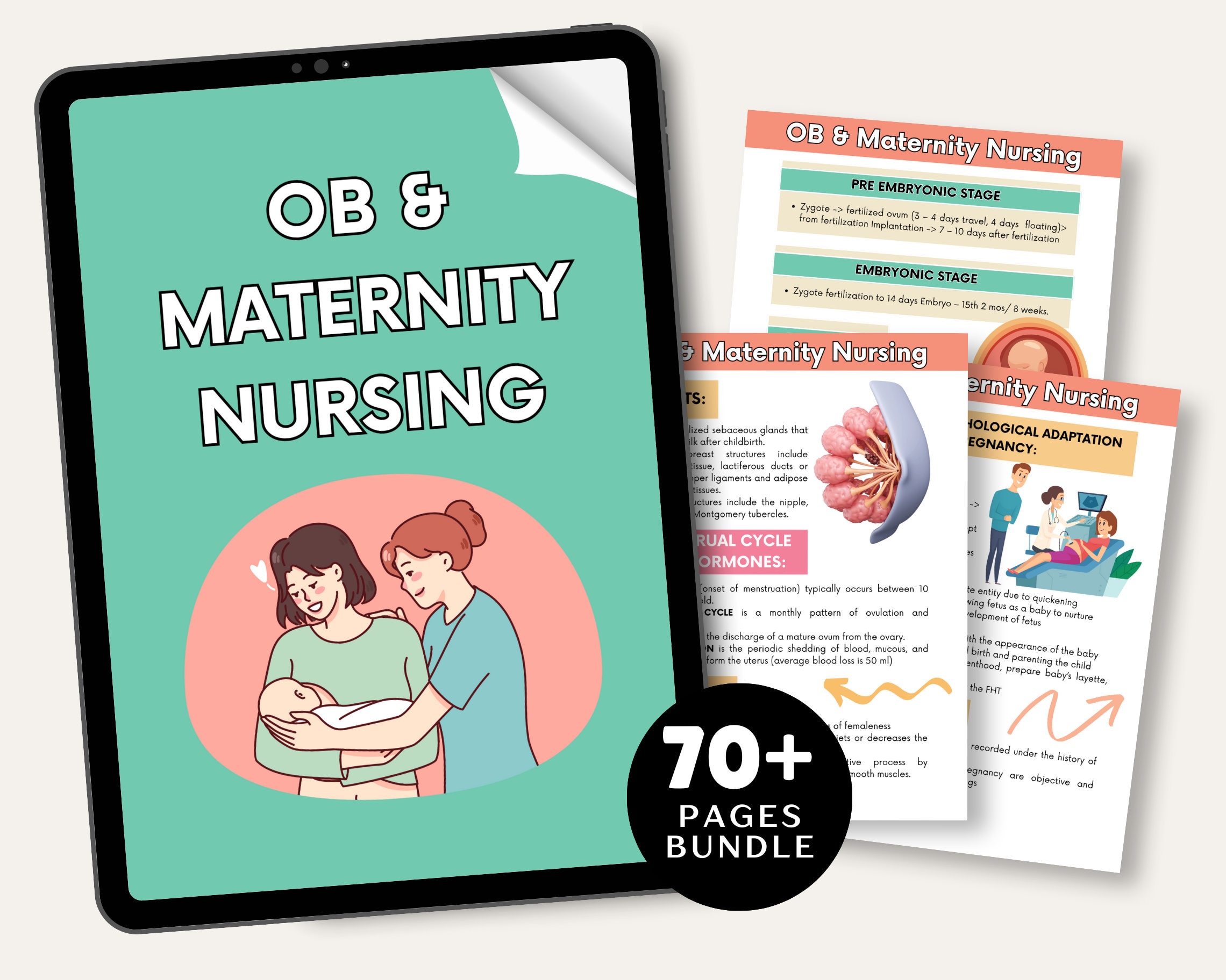 OB & Maternity Study Guide, Nursing Student Study Guide, Labor and ...