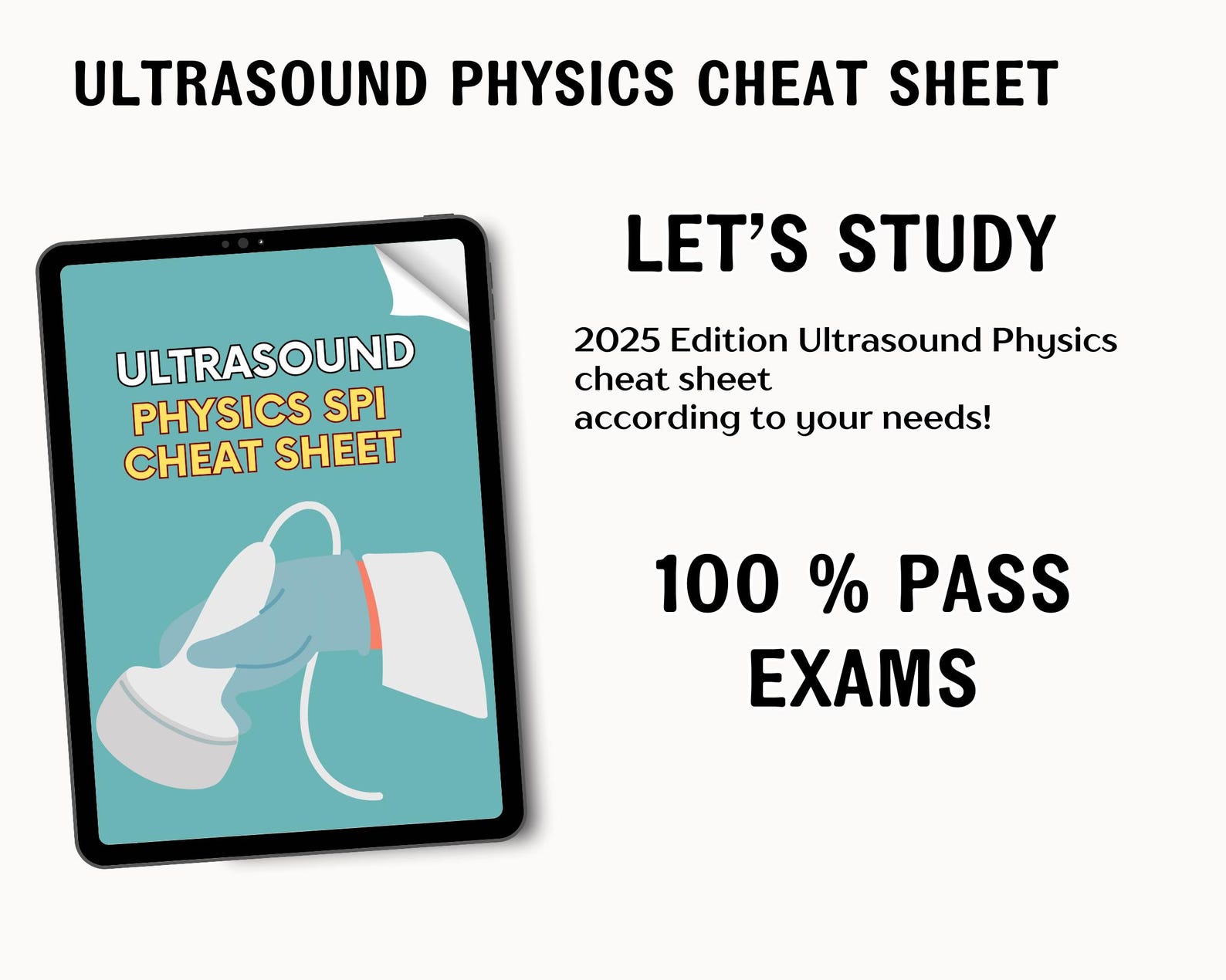 Ultrasound Physics SPI Study Notes: Sonographer Exam Prep (digital ...