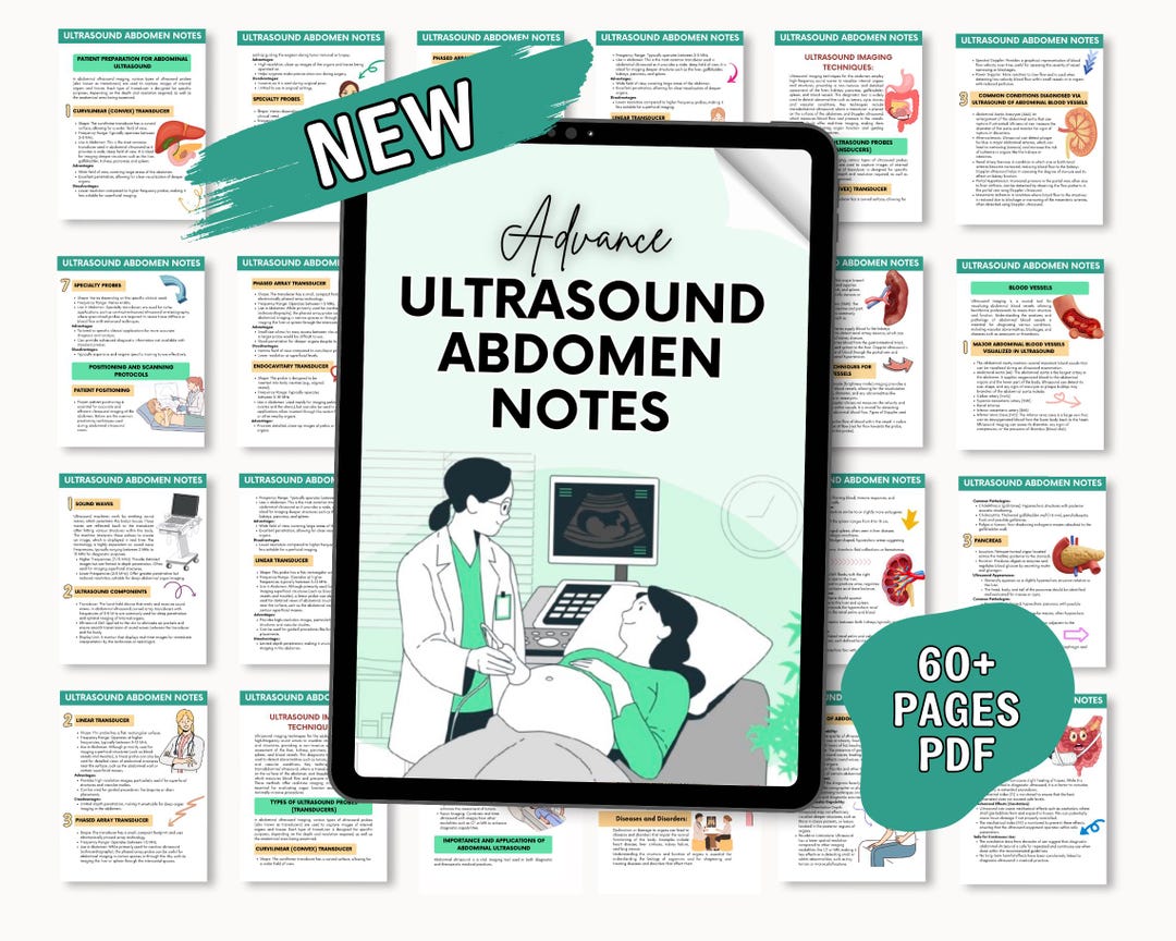 Abdomen Ultrasound Study Guides Comprehensive Ultrasound School ...