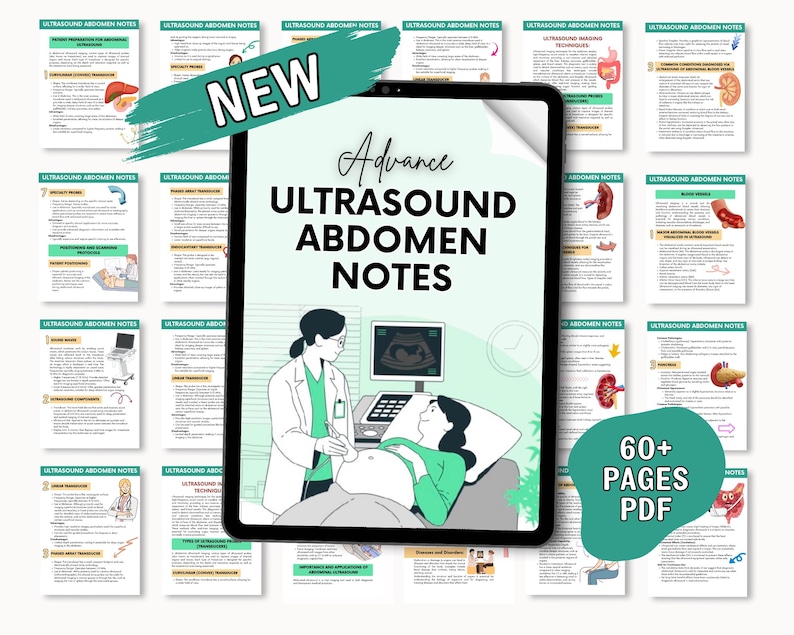 Abdomen Ultrasound Study Guides Comprehensive Ultrasound School ...