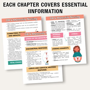 OB & Maternity Study Guide, Nursing Student Study Guide, Labor and ...