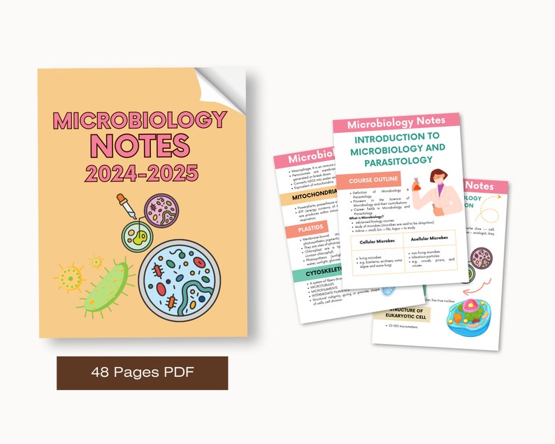 Microbiology Masterclass Notes: Medical Student Cheat Sheet (digital ...