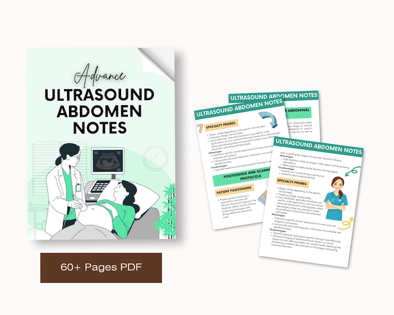 Abdomen Ultrasound Study Guides Comprehensive Ultrasound School ...