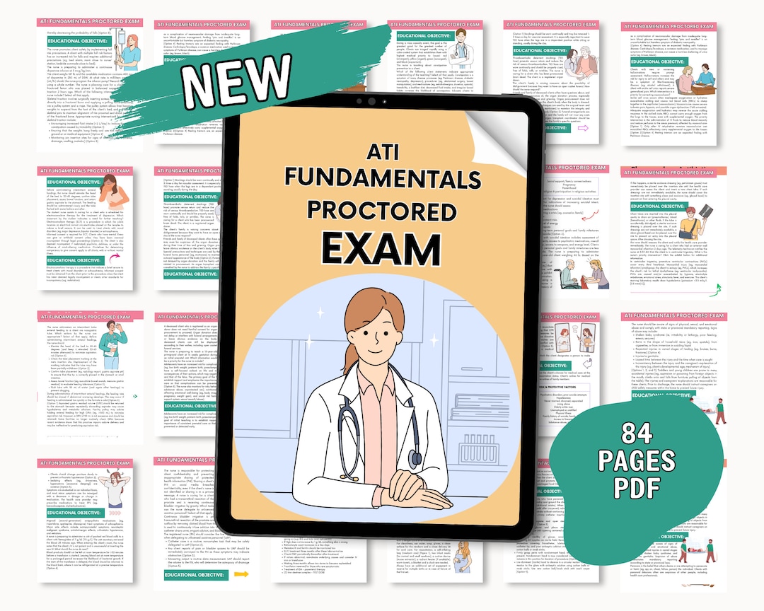 ATI Fundamentals Proctored Exam Study Guide (PDF) - Etsy