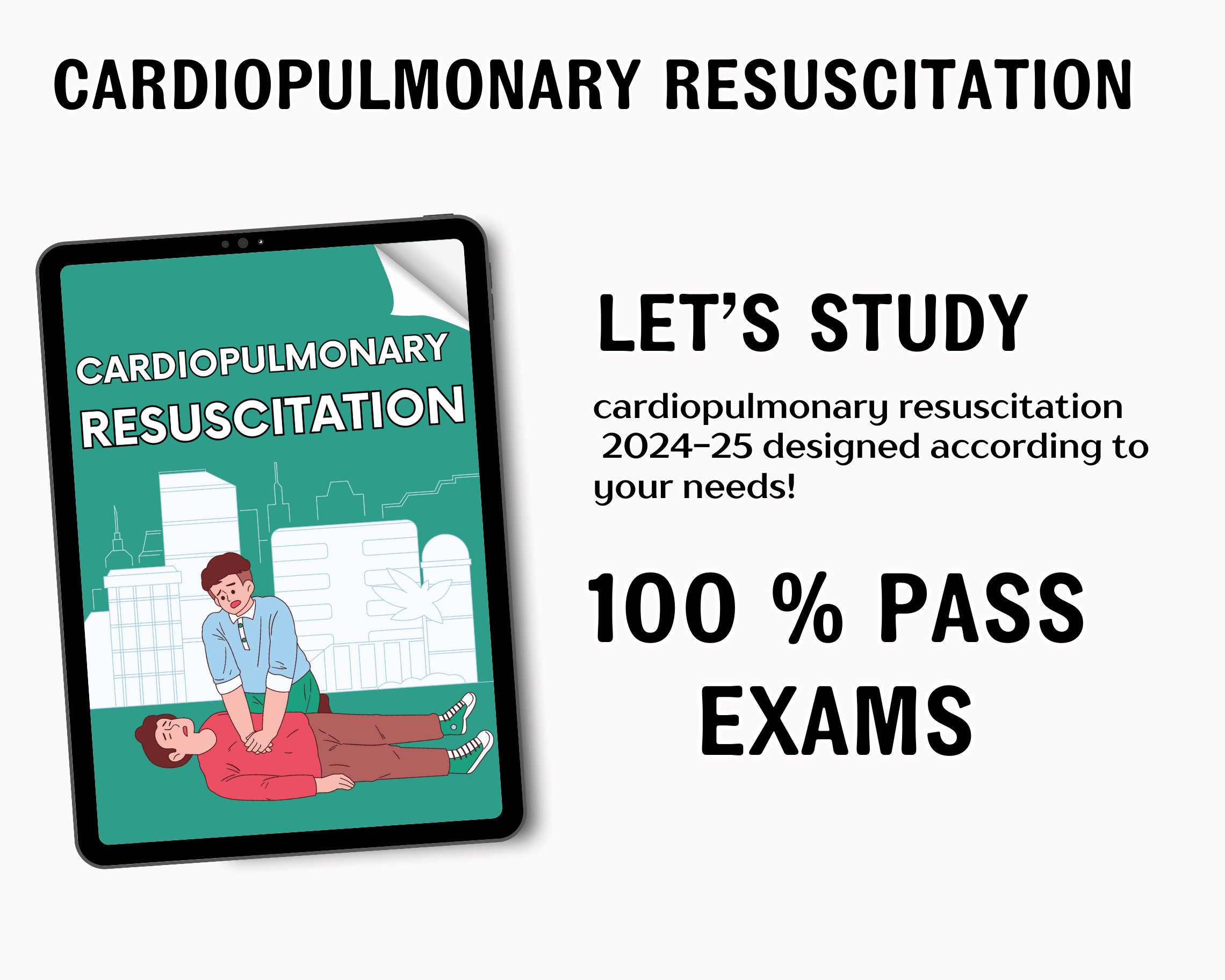 Cardiopulmonary Resuscitation | Cardiology | A&P Guide | 13 Pages ...