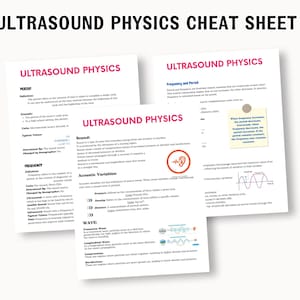 Ultrasound Physics SPI Study Notes: Sonographer Exam Prep (digital ...