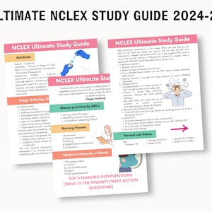 2024 Next Gen NCLEX Study Guide, Ultimate NCLEX Study Guide for the New ...