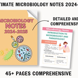Microbiology Masterclass Notes: Medical Student Cheat Sheet (digital ...