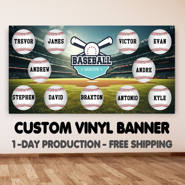 Baseball Banner - Etsy