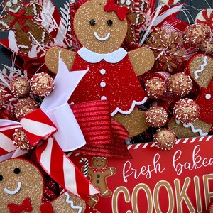 Gingerbread Cookie Christmas Wreath – Sweeten Your Holiday Decor! - Etsy