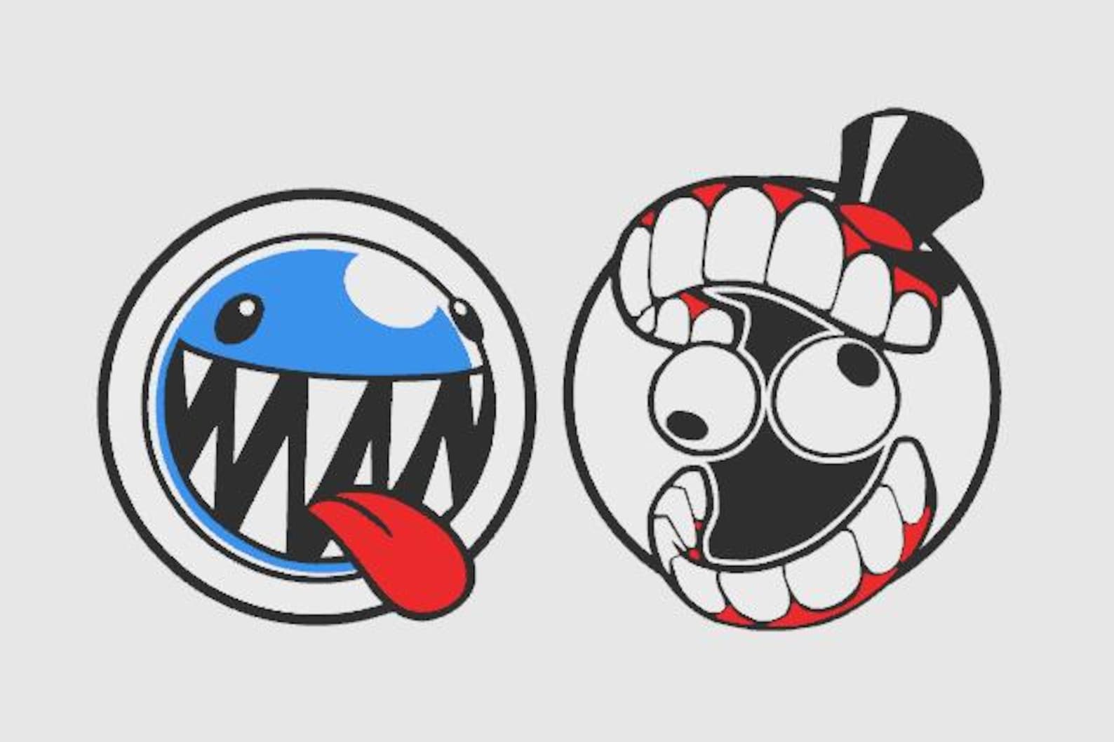 The Amazing Digital Circus - Door Icon Puzzle Kits - Etsy