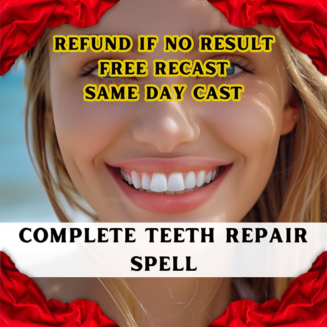 Strongest Dental Teeth Spell, Teeth Fix Spell, Full Healthy Teeth Spell ...