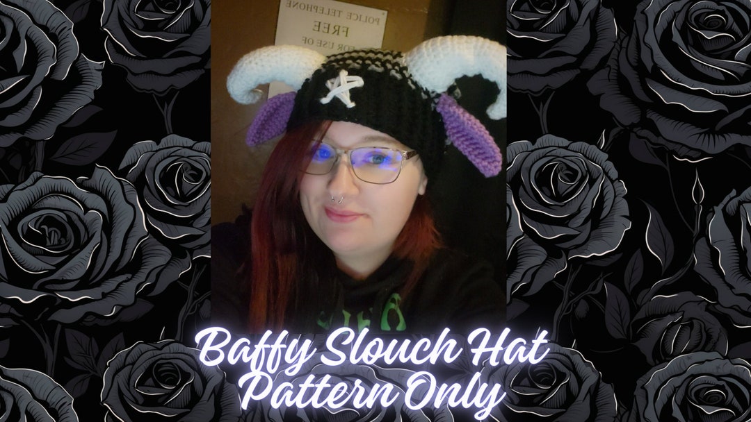 Baffy Slouch Hat Pattern - Etsy