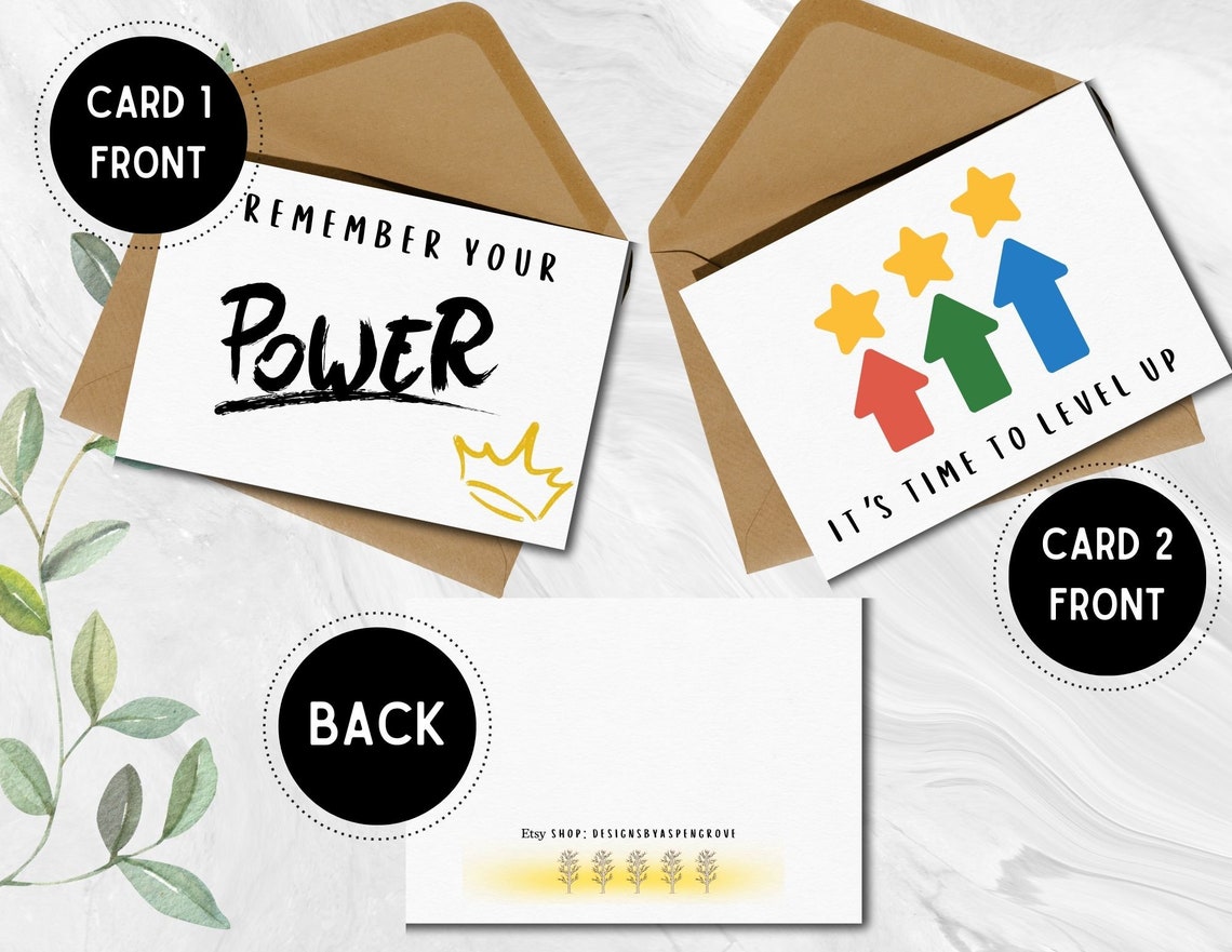 Motivational Cards Printable, Inspirational Cards, Positive Quote Cards ...