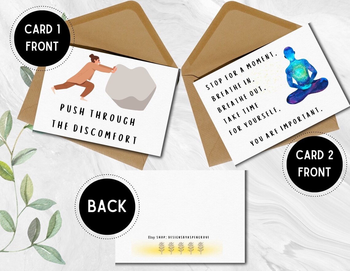 Motivational Cards Printable, Inspirational Cards, Positive Quote Cards ...