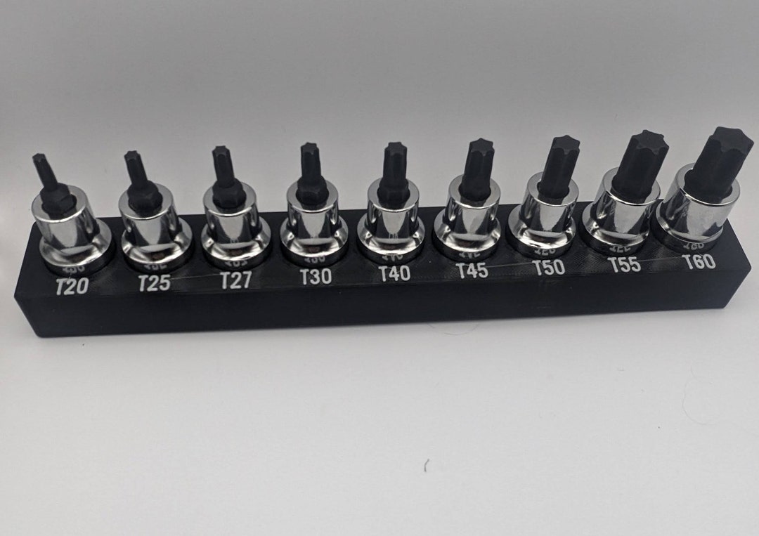 Harbor Freight 9 Piece Torx Bit Holder 1/2" Drive #67887 - Etsy