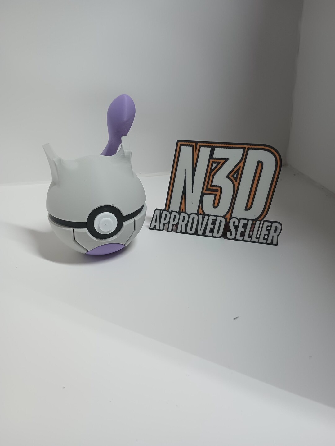 Mewtwo Pokeball - Etsy