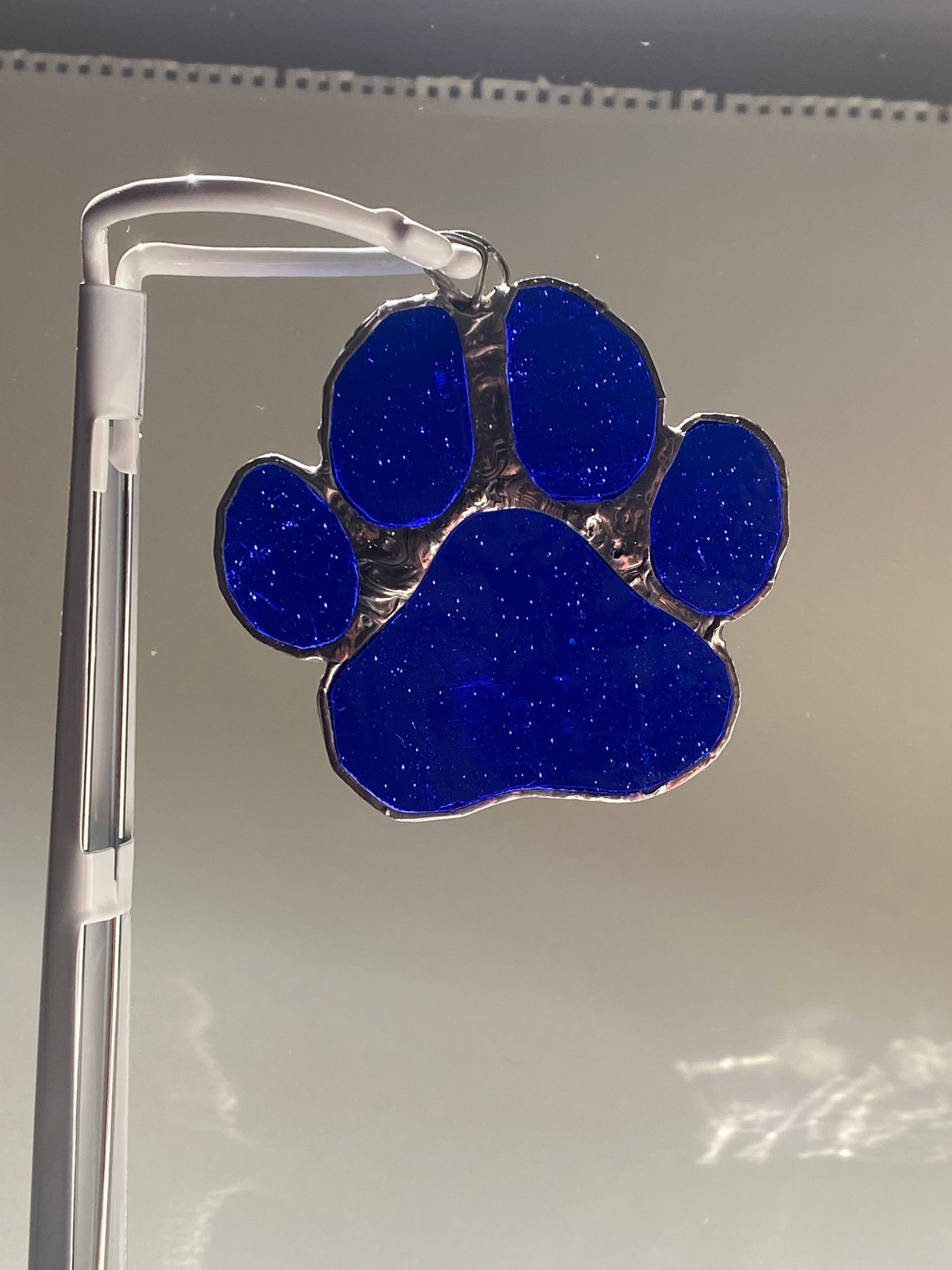 Paw Print, Royal Blue - Etsy