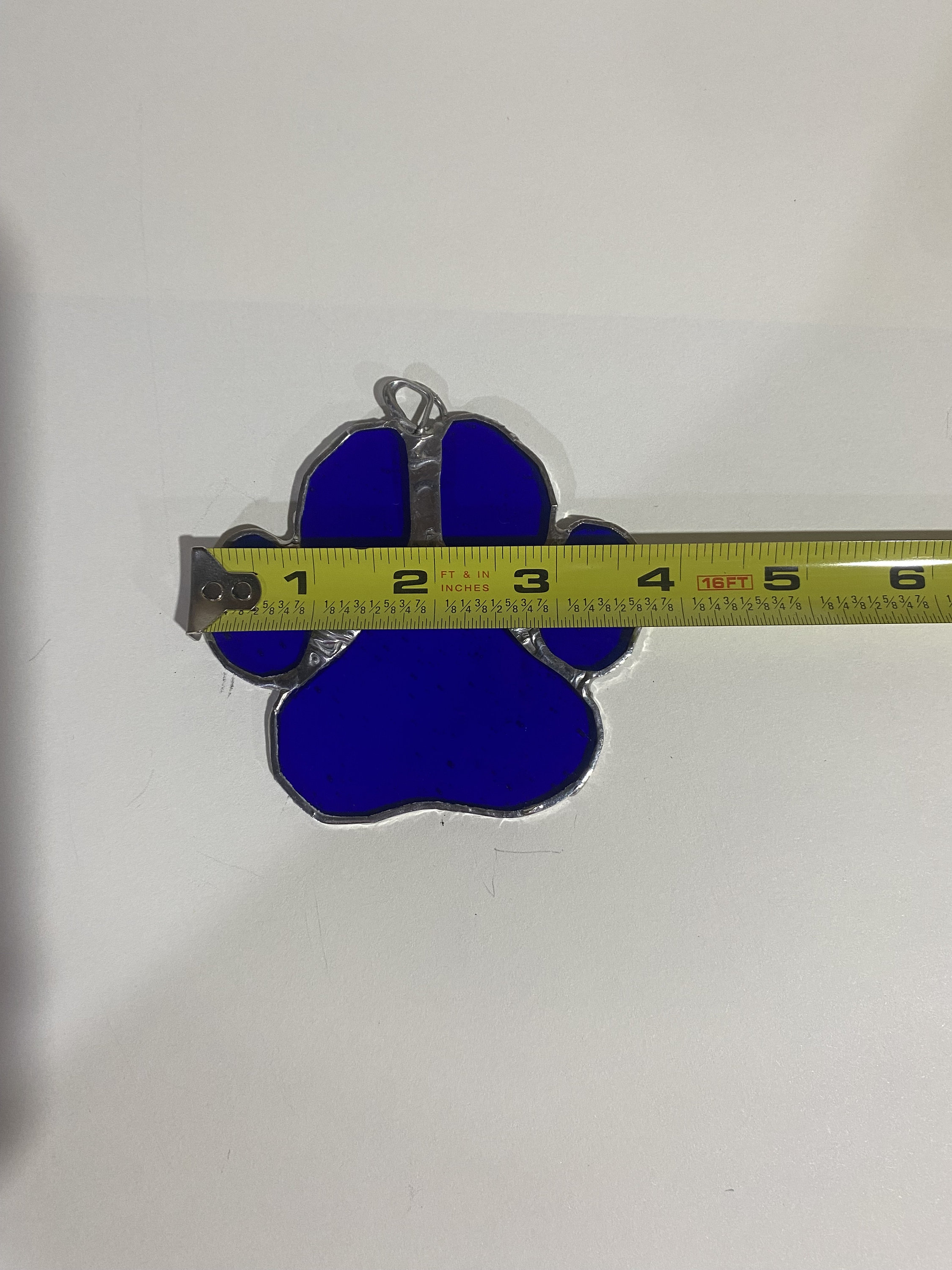 Paw Print, Royal Blue - Etsy