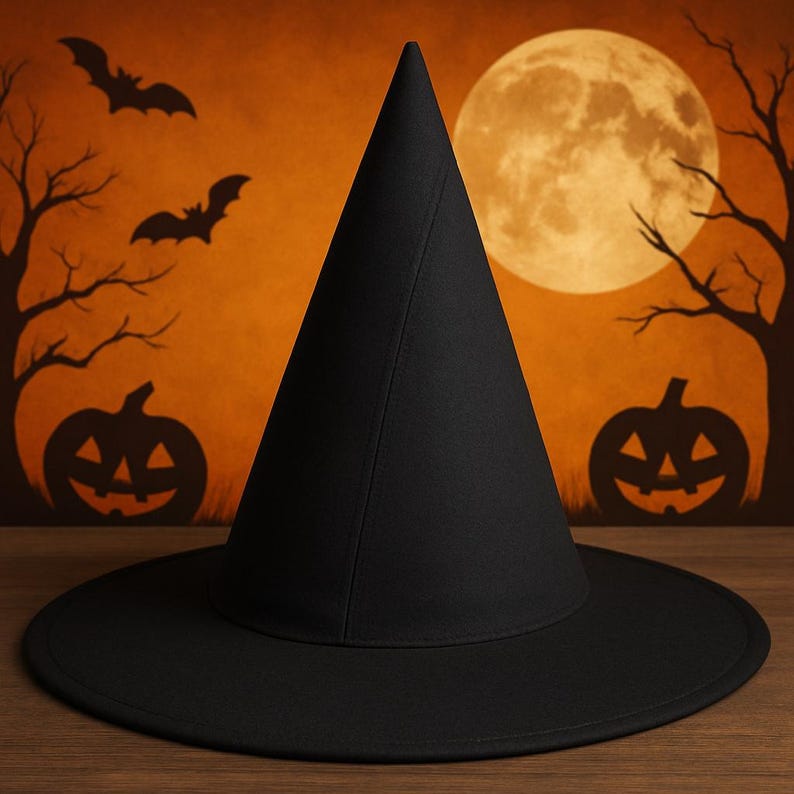 Adult Witch Hat Sewing Pattern PDF: Easy DIY Halloween Costume (digital ...