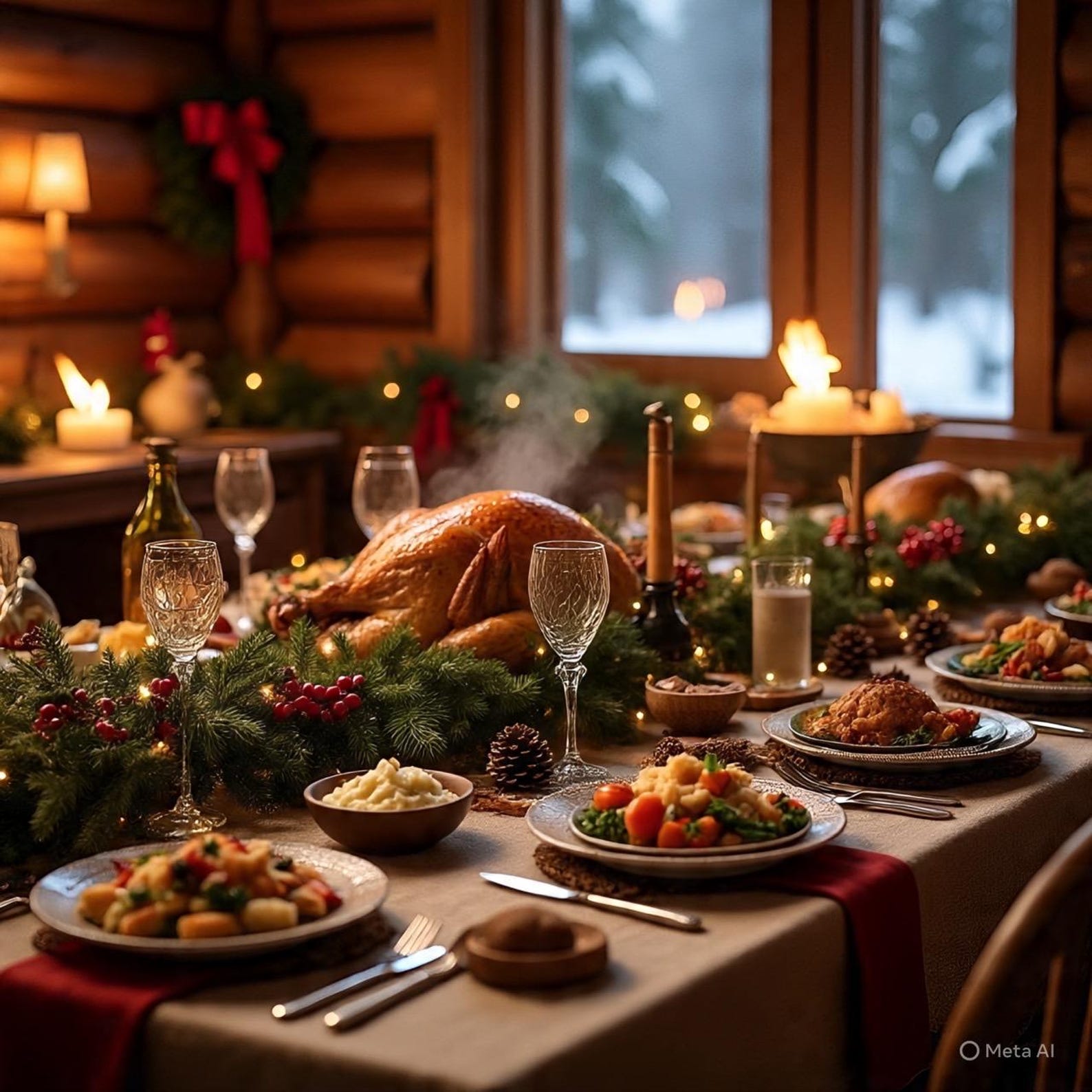 Holiday Turkey & Stuffing Recipe: Christmas Thanksgiving Dinner Guide ...