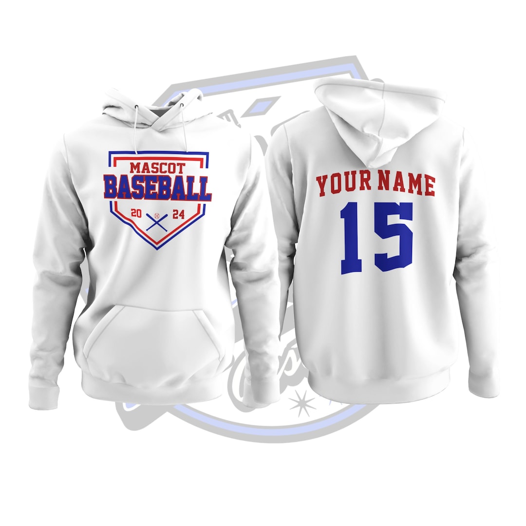Custom Baseball Hoodie, Personalized Baseball Sweatshirt, Baseball Team ...