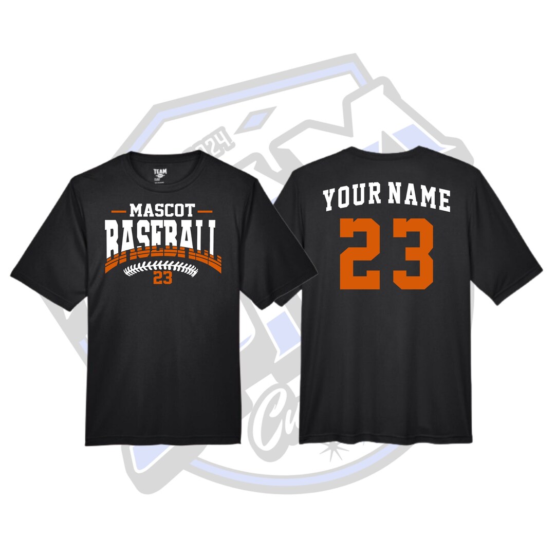 Custom Baseball Performance Shirt, Personalized Dri-fit Baseball Team ...