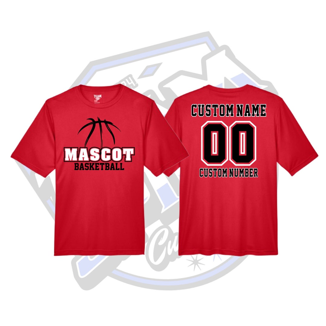 Custom Basketball Performance Shirt Personalized Basketball Drifit T ...