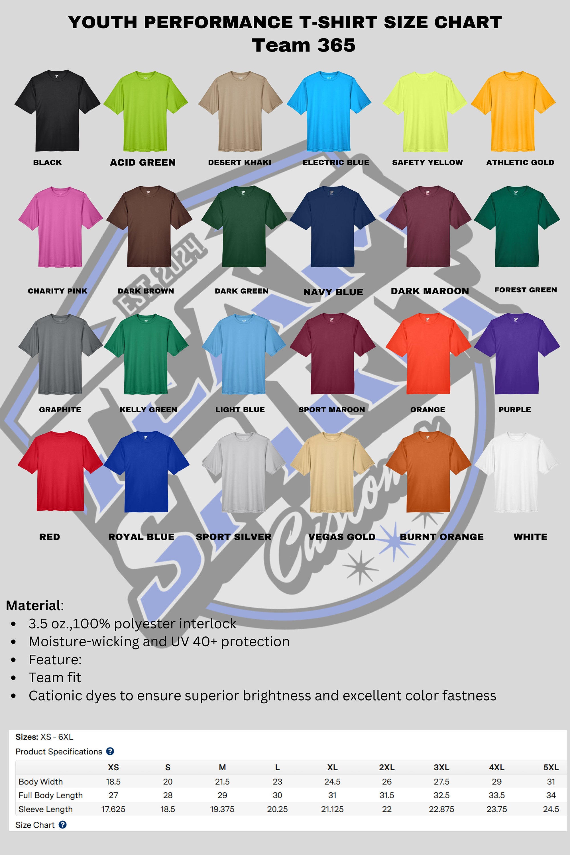 Custom Sports Team Performance Shirt Personalized Dri-fit Sports Team T ...