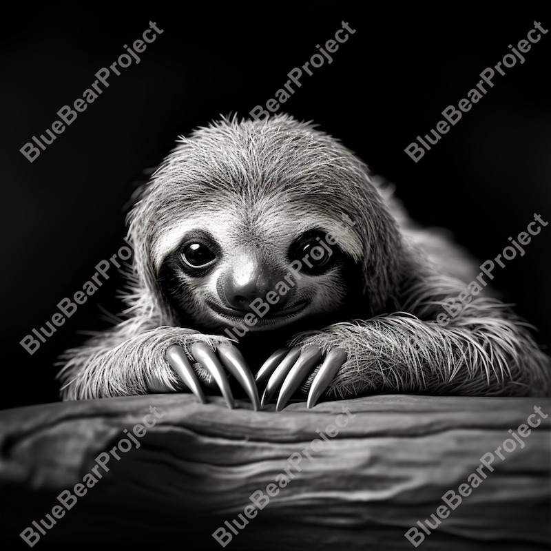 Engraving Files Sloth - Etsy