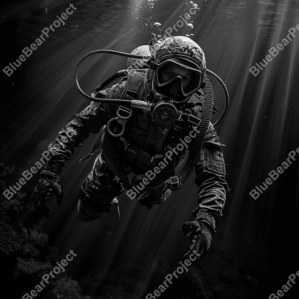 Scuba Diver PNG 4 Pack, Laser Engrave File, Slate Coaster, 4x PNG for ...