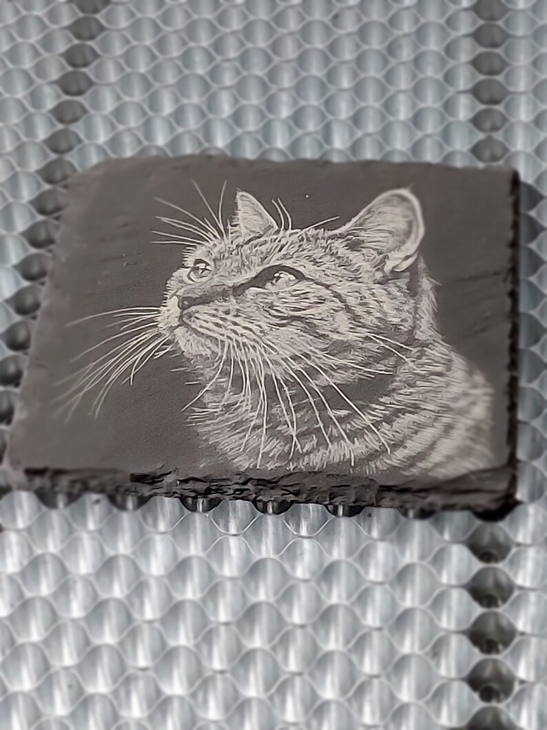 Laser Engrave File Slate Coaster PNG for Laser Engraving on Slate ...