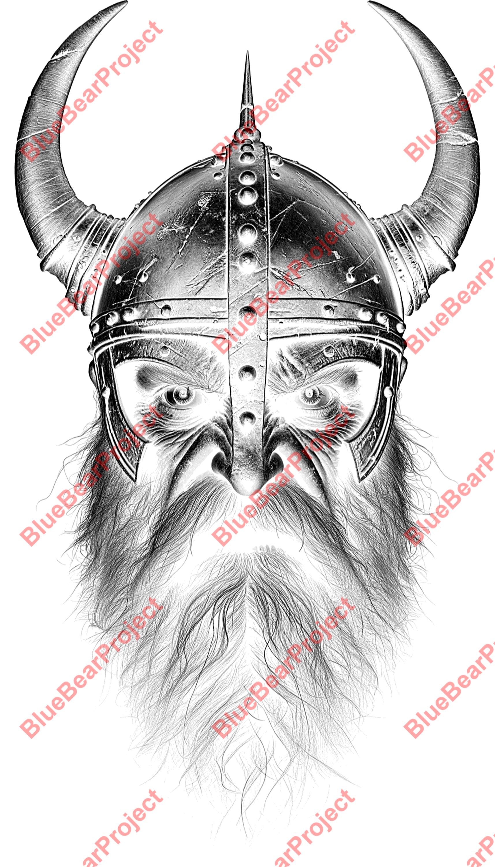Viking Man, Digital File, Laser Engrave File, Slate Coaster, Laser ...
