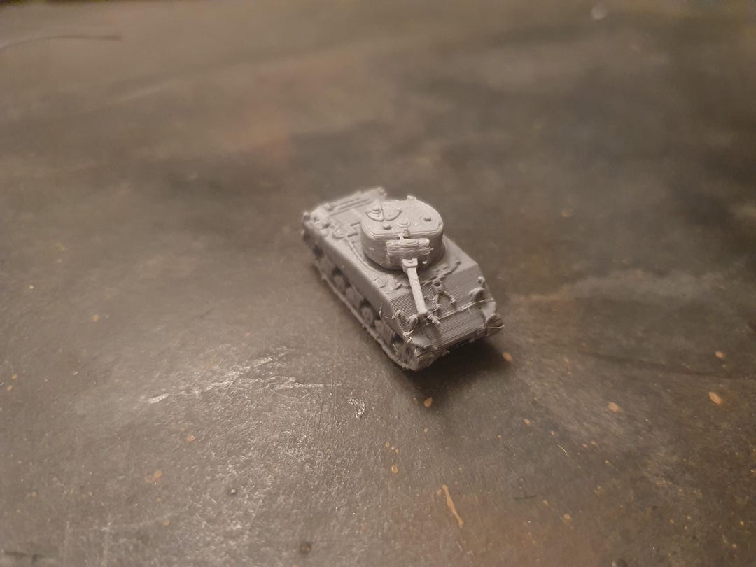 10mm or 15mm Sherman Ww2 Tank - Etsy
