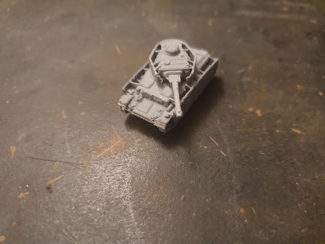 10mm or 15mm Panzer4 1944 Ww2 Tank - Etsy