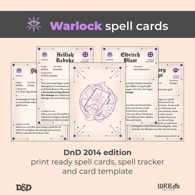 Warlock Board - Etsy