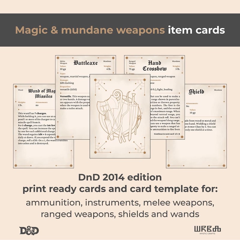 Dnd Weapon - Etsy