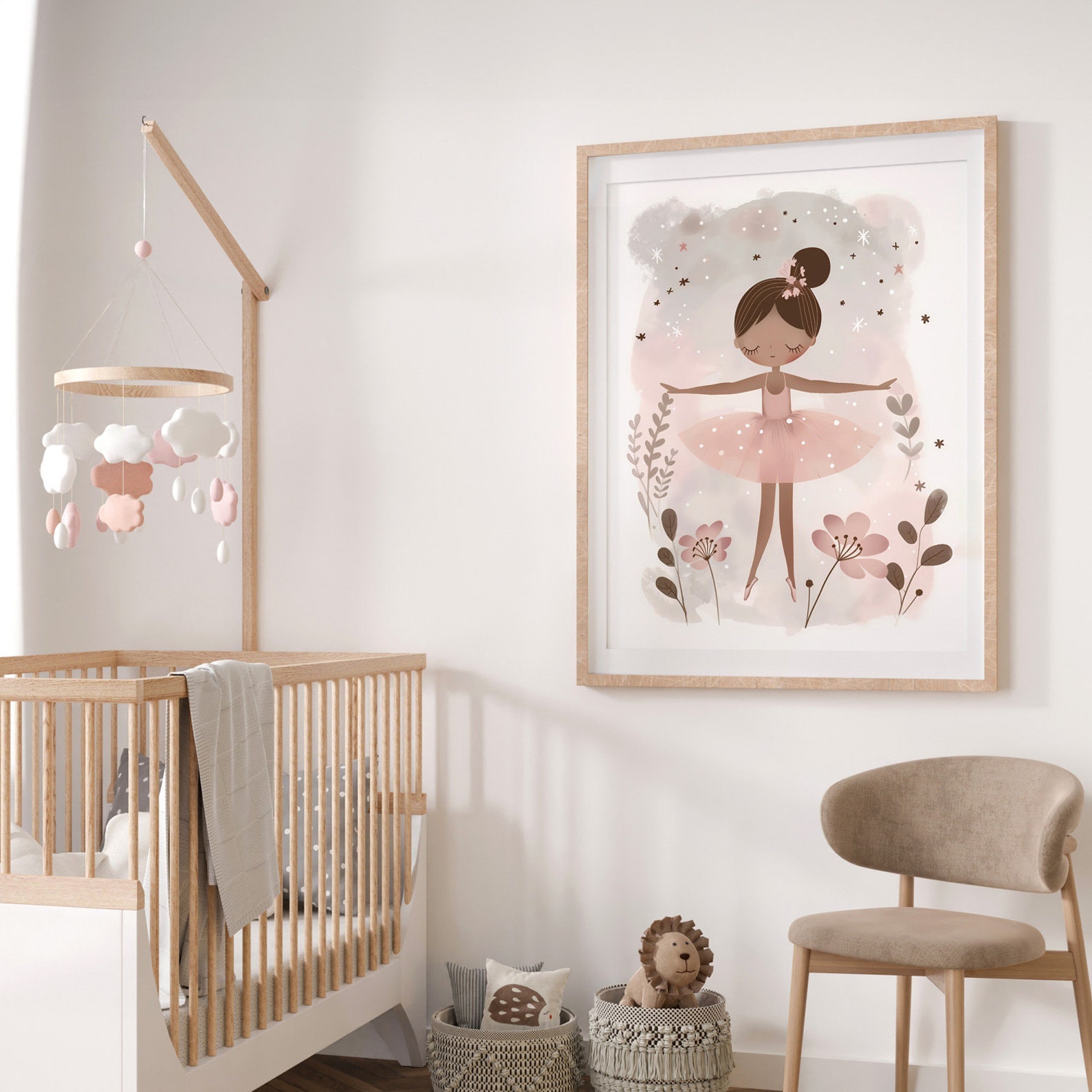 Ballerina Printable, Ballet Poster, Instant Download Print, Girls ...