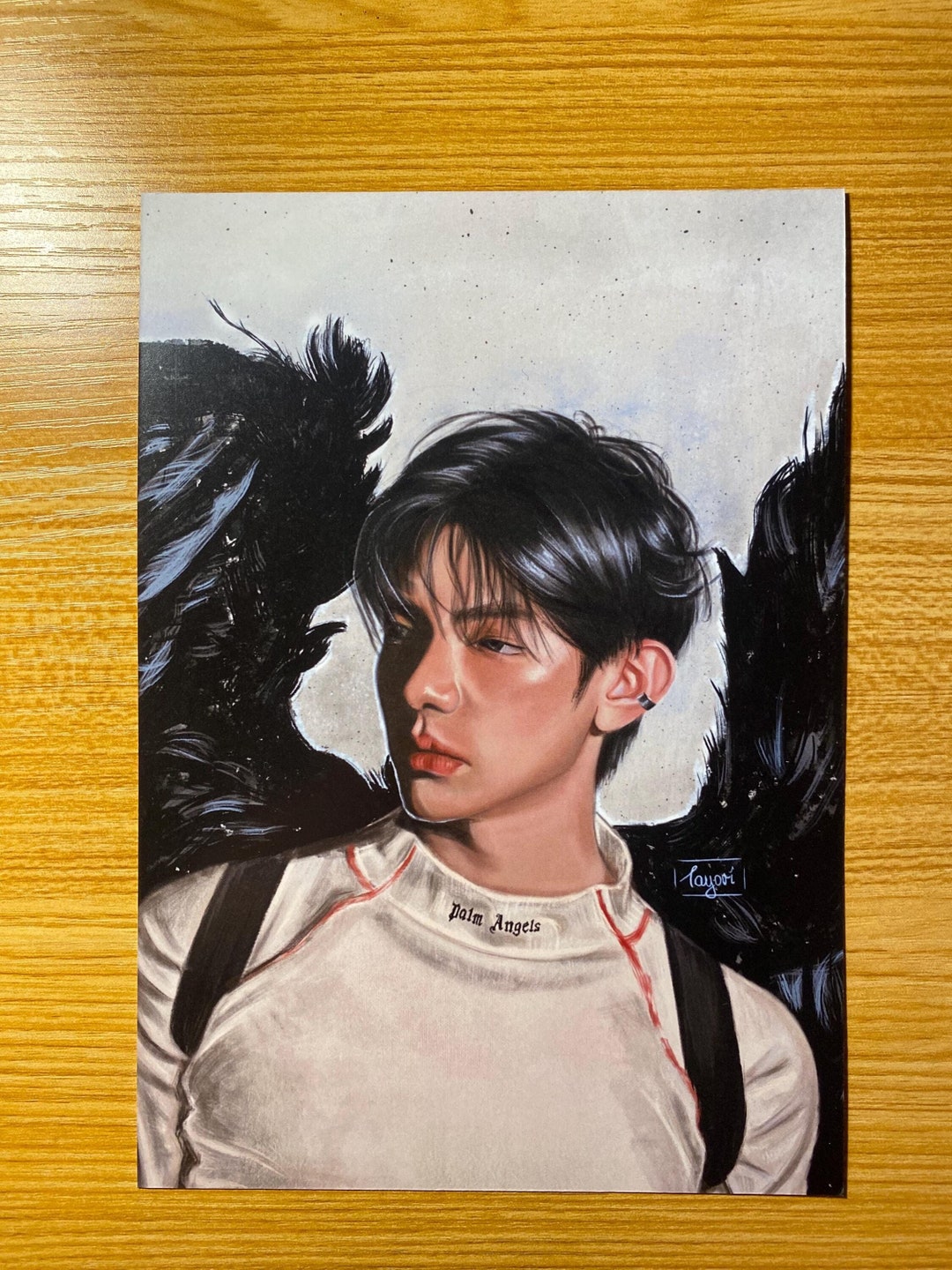 Zerobaseone Zhang Hao Fanart, ZB1 Hao Art Print, Kpop Photocard, Gift ...