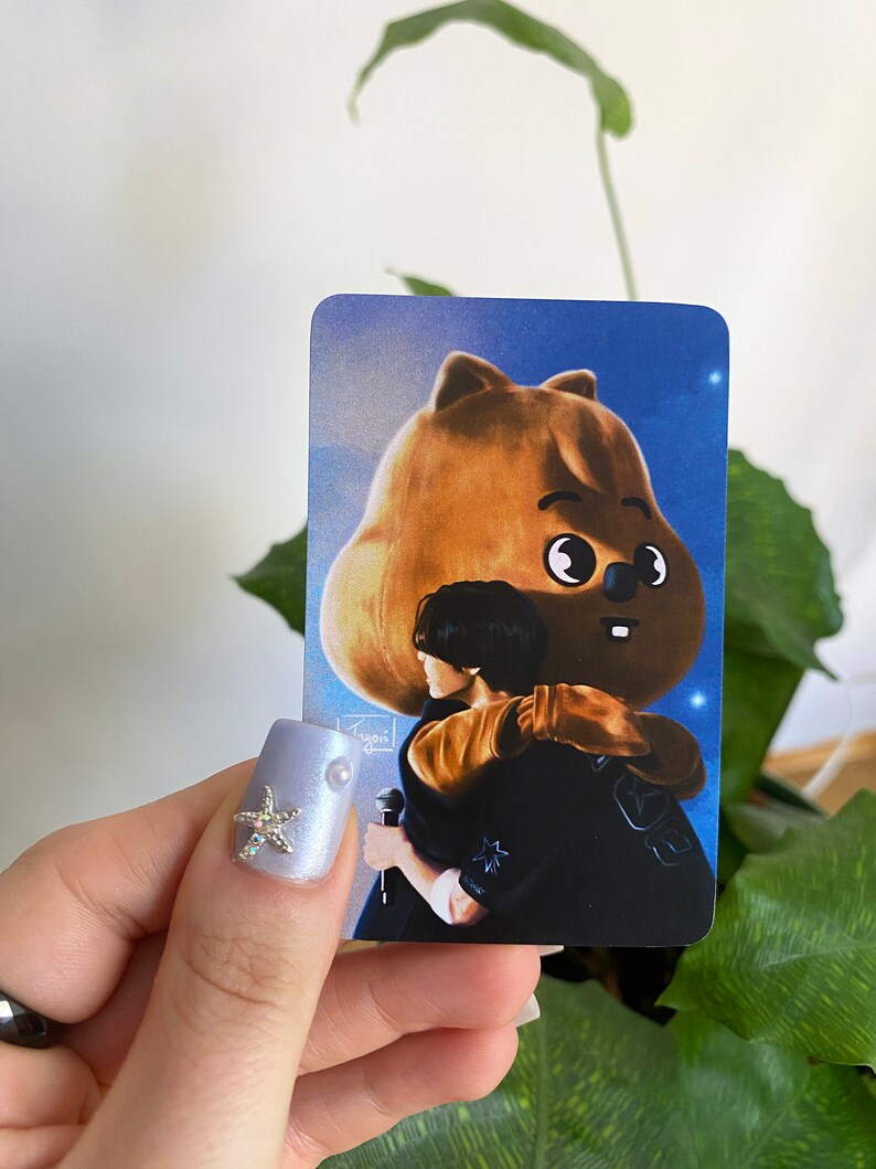 Two Quokkas Art Print, Stray Kids Han Jisung Skzoo Quokka Fanart - Etsy