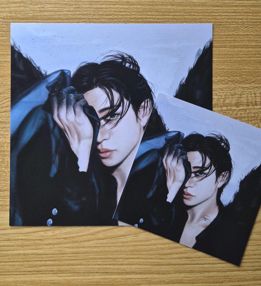 Stray Kids Bangchan Do It Album Fanart, Black Swan Art Print, Skz Wall ...