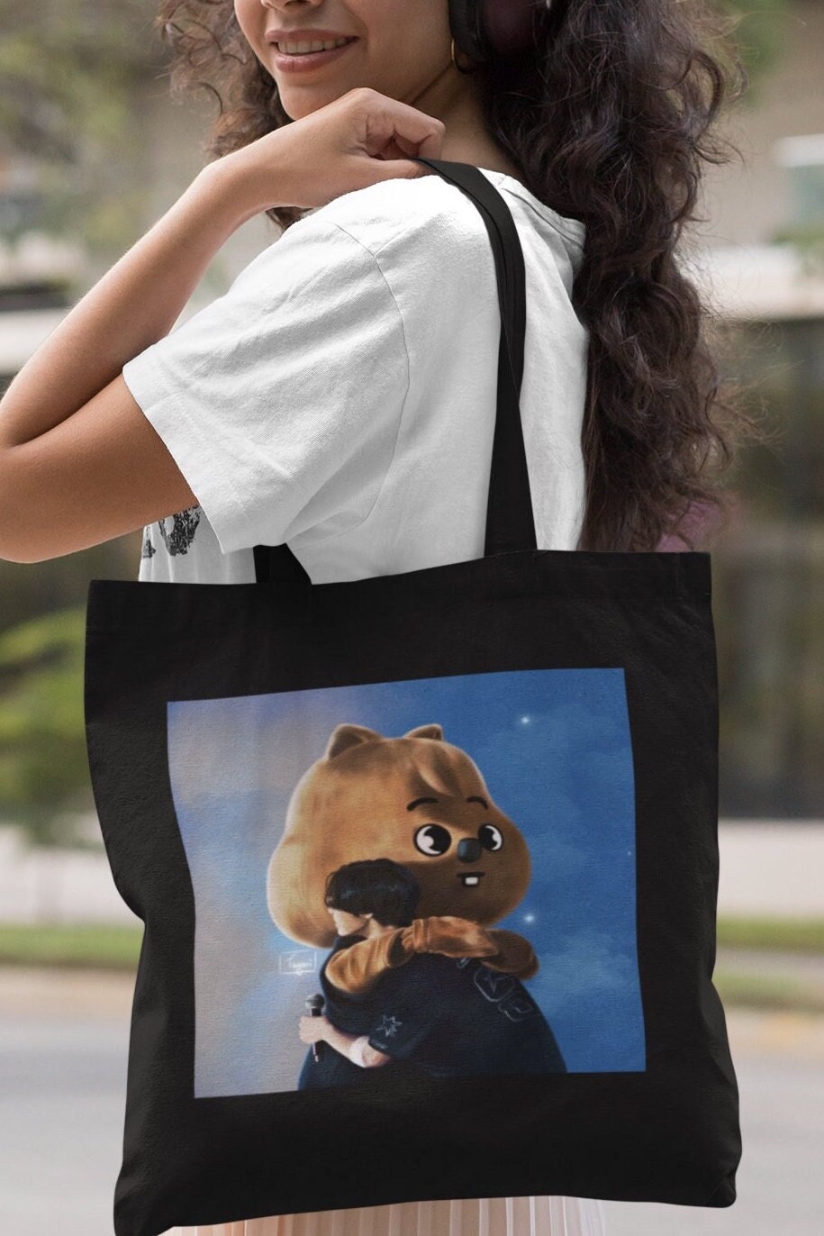 Quokka Fanart Stray Kids Merch Tote Bag Skzoo Han Jisung Kpop Merch for ...
